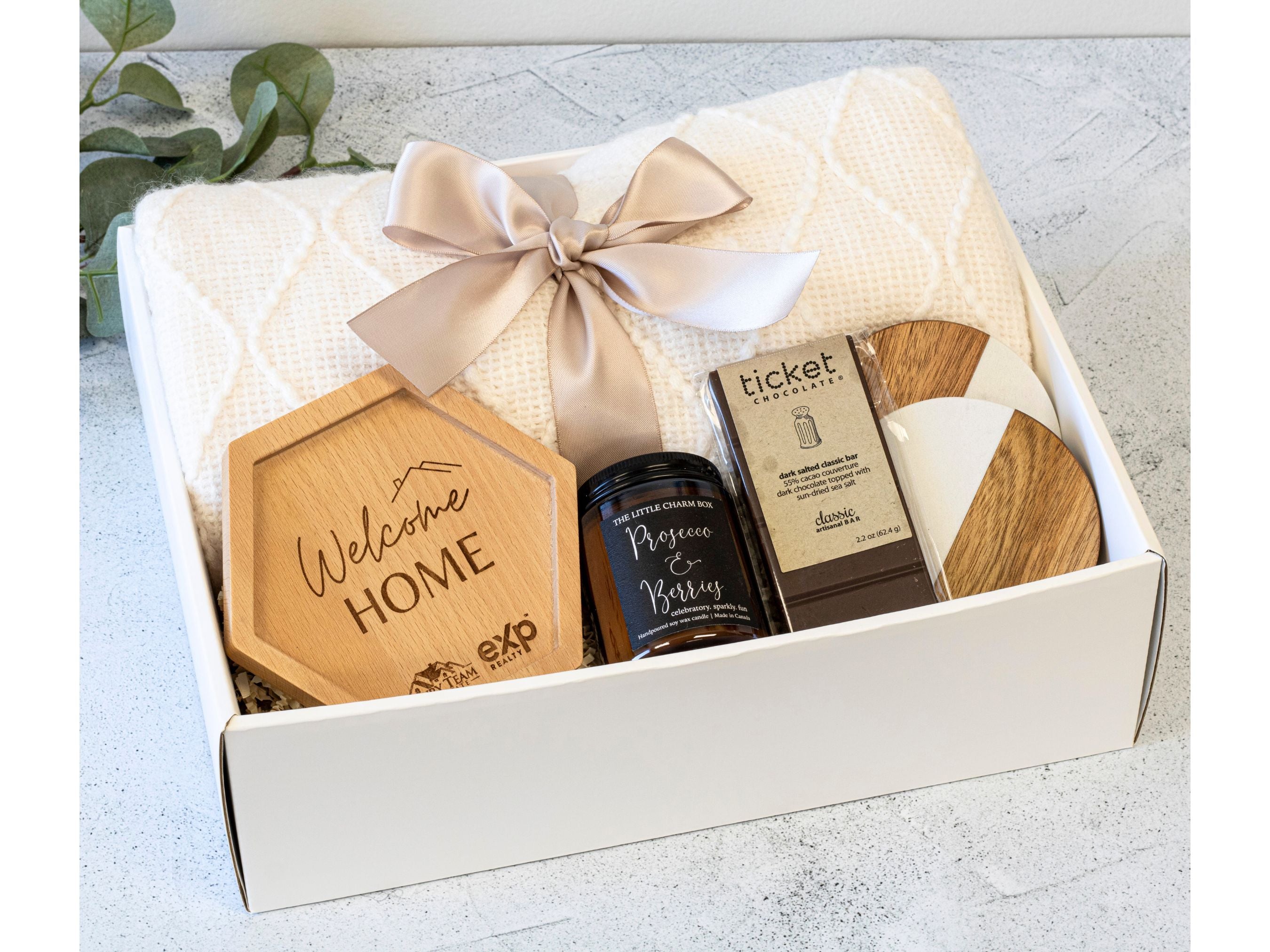 Cozy Together – Thoughtful Housewarming & Wedding Gift Box – J&F Gift Inc
